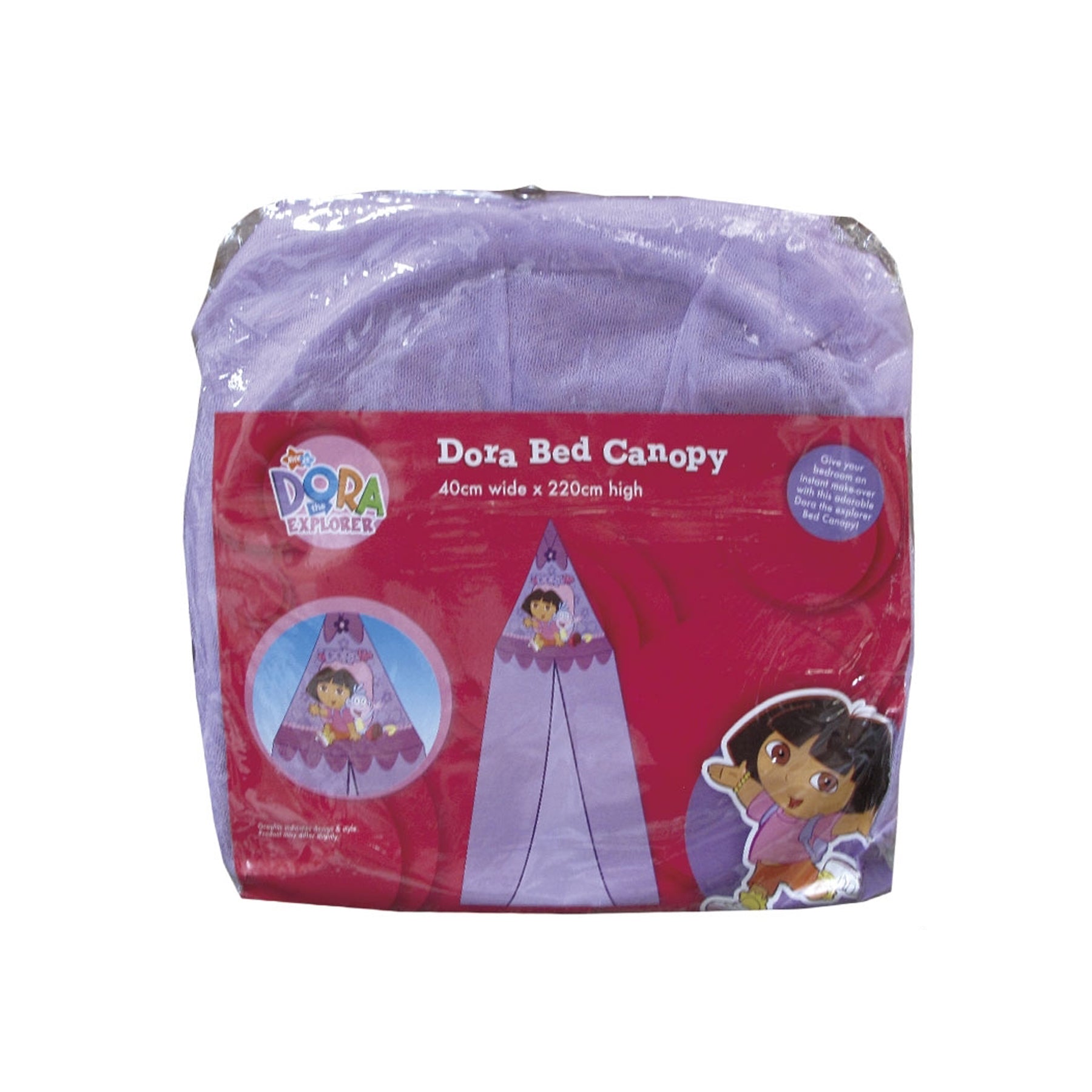 Dora The Explorer Bed Canopy 40cm Wide 220cm High – Fire Deal Australia